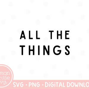 All the Things Svg, Book Bag Svg, Tote Bag Svg, Beach Bag Svg, Diaper ...