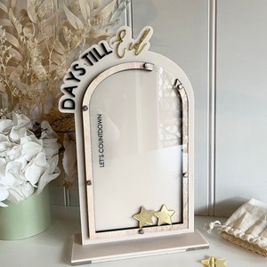 Arched Ramadan Dropbox Countdown Till Eid Jar Freestanding - Etsy