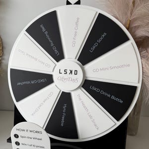 Spin the Wheel - Large Size, Round 10 Panels - Etsy