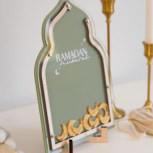 Dome Ramadan Dropbox Countdown Till Eid Jar Freestanding - Moons - Etsy