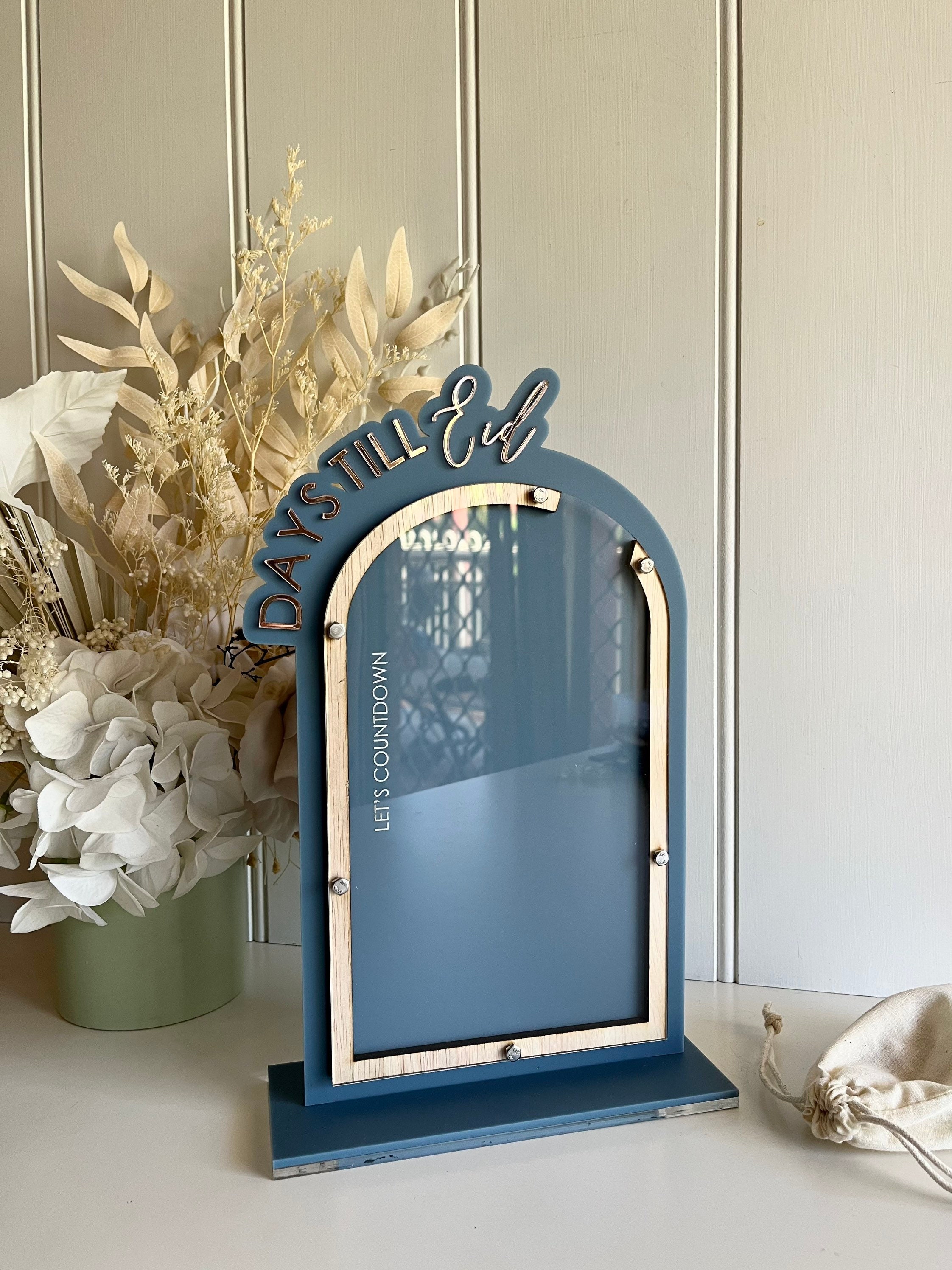 Arched Ramadan Dropbox Countdown Till Eid Jar Freestanding - Etsy