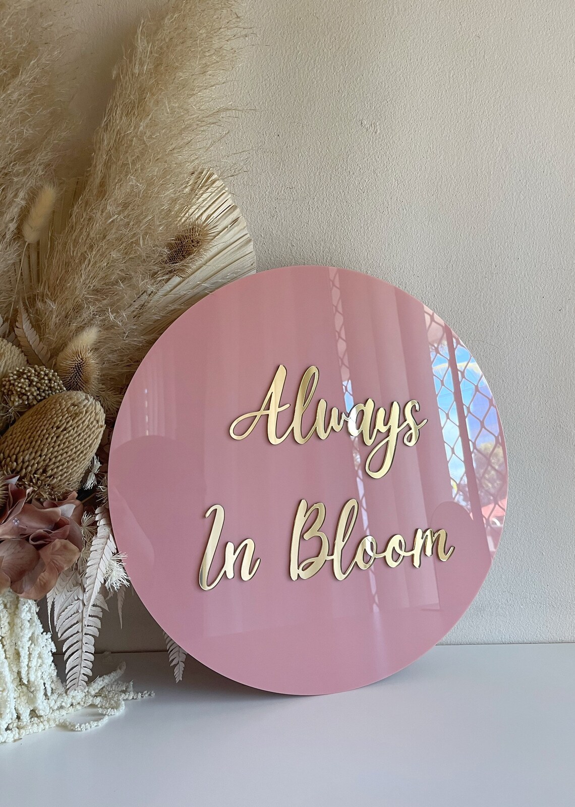 Custom Round Business Signage - Etsy