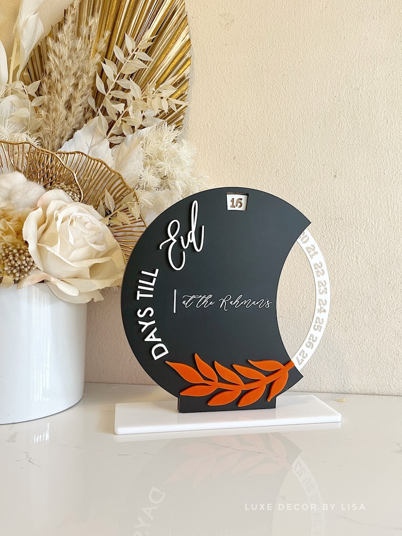 3D Days Till Eid Spinning Style 1 Countdown Till Eid Ramadan - Etsy