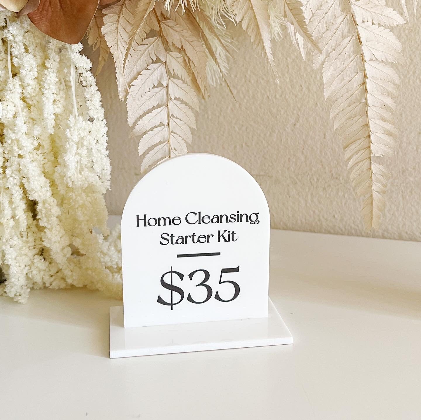 Mini Arch Pricing Signs Acrylic Market/pop up Stall Business - Etsy