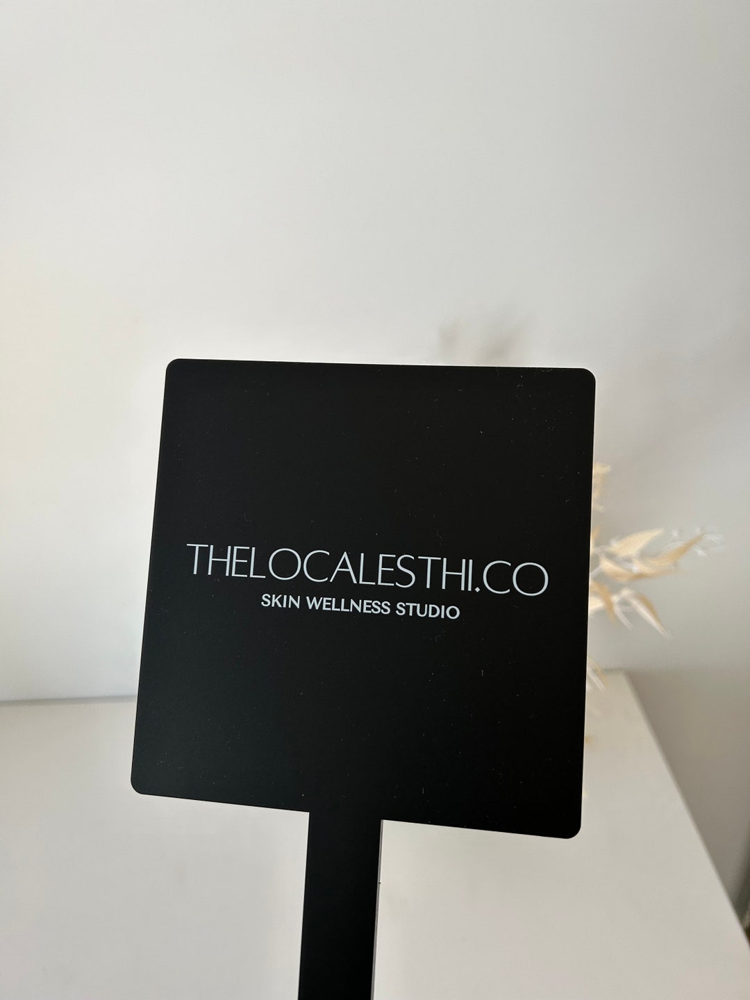 Handheld Custom Name/logo Mirrors - Square - Etsy