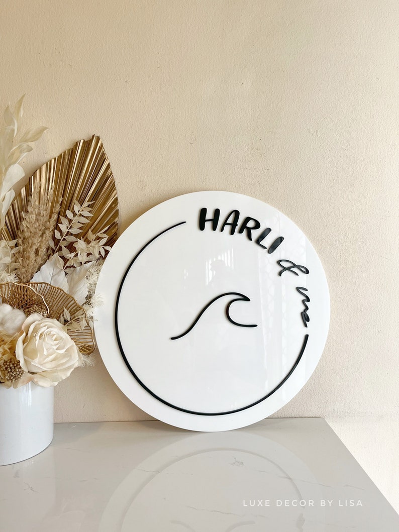Custom Round Business Signage - Etsy