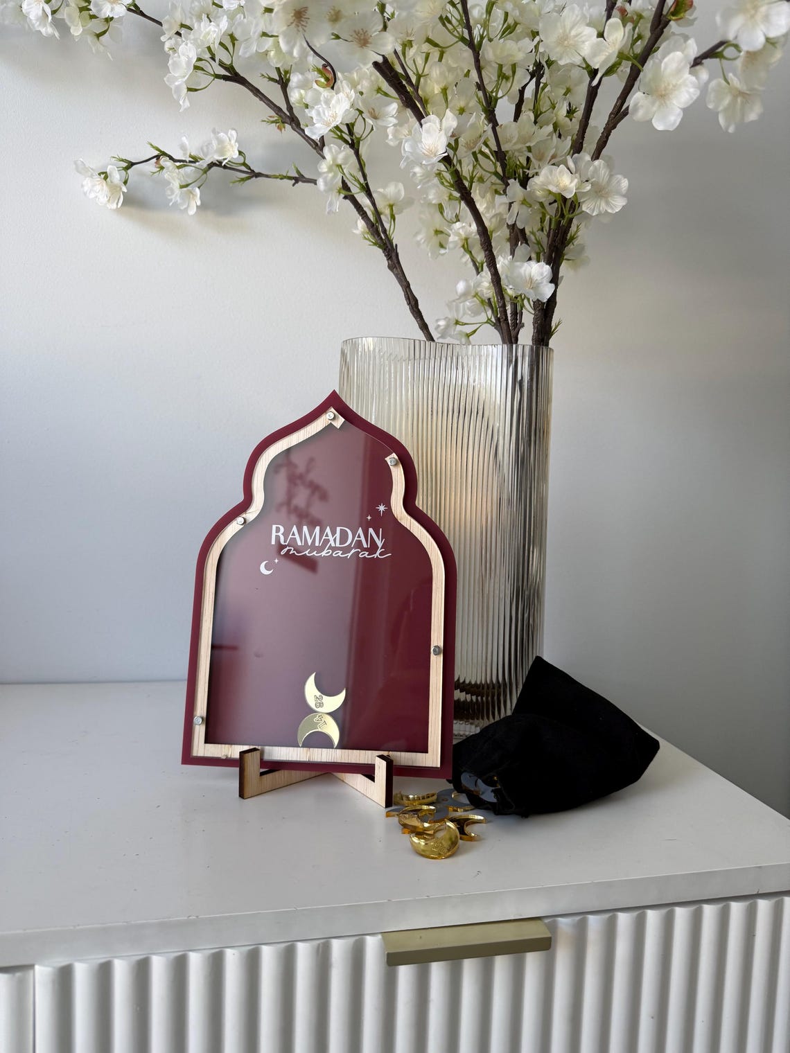 Dome Ramadan Dropbox Countdown Till Eid Jar Freestanding - Moons - Etsy