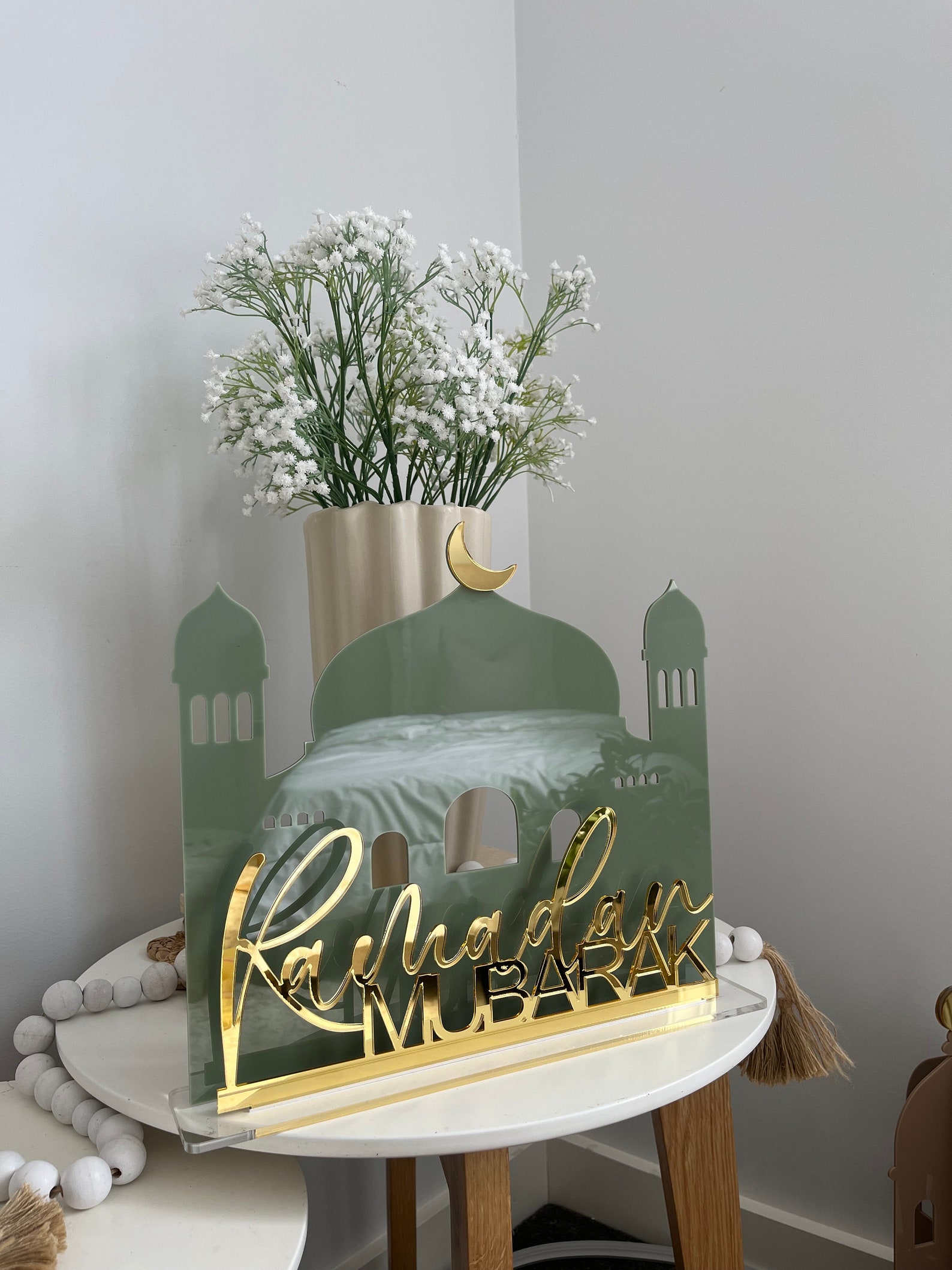 Ramadan Mubarak Mosque Freestanding Sign - Style 1 - Etsy