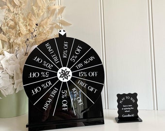 Spin the Wheel Blank or Custom Style Medium Size - Etsy
