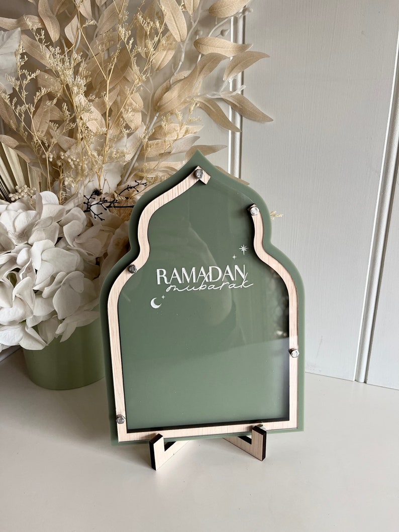 Dome Ramadan Dropbox Countdown Till Eid Jar Freestanding - Etsy