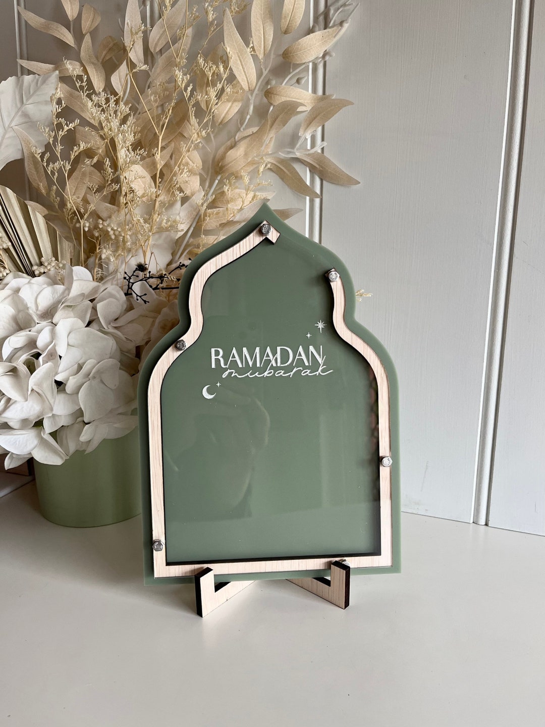 Dome Ramadan Dropbox Countdown Till Eid Jar Freestanding - Etsy