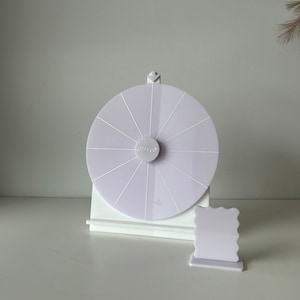 Spin the Wheel - Blank or Custom Style - Small Size (12 Options) - Etsy