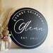 Custom Round Business Signage - Etsy