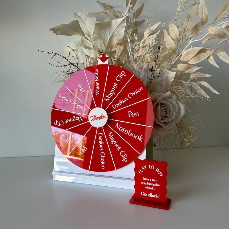 Custom Spin Wheel Sign - Etsy