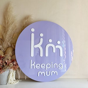 Custom Round Business Signage - Etsy