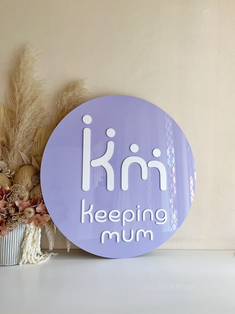 Custom Round Business Signage - Etsy