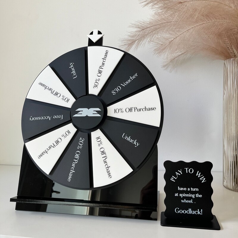 Double Spin Wheel - Etsy UK