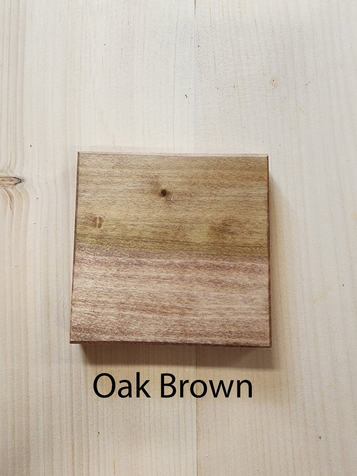 Handmade Tulip Poplar Wood Coasters- Set of 4 - Stain Options Available ...