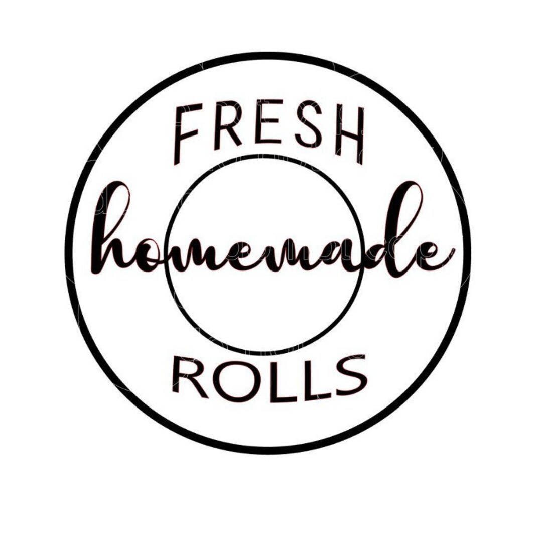 Fresh Homemade Rolls SVG-JPG-PNG Digital Download - Etsy