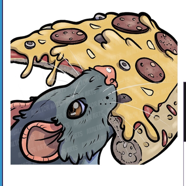 Pizza Rat - Etsy