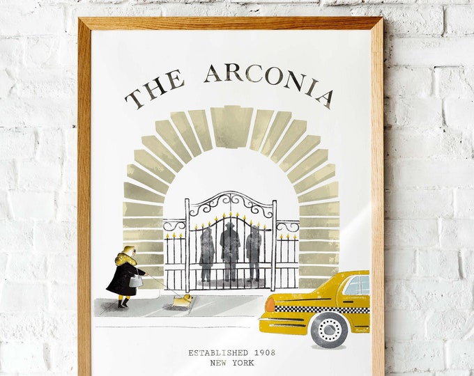 THE ARCONIA POSTER. Only Murders in the Building. Arconia Building ...