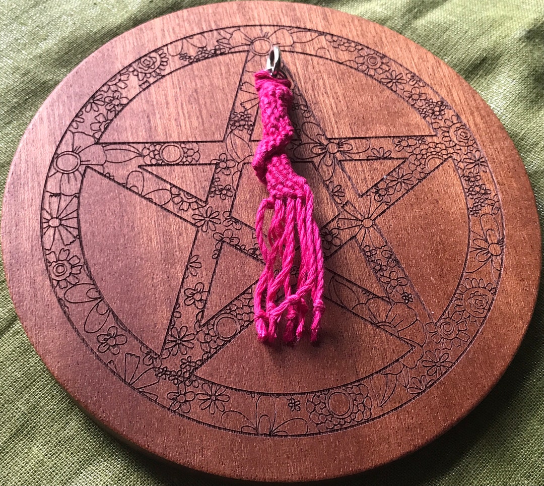 Self-love Attraction Confidence Pink Bamboo Keychain - Etsy