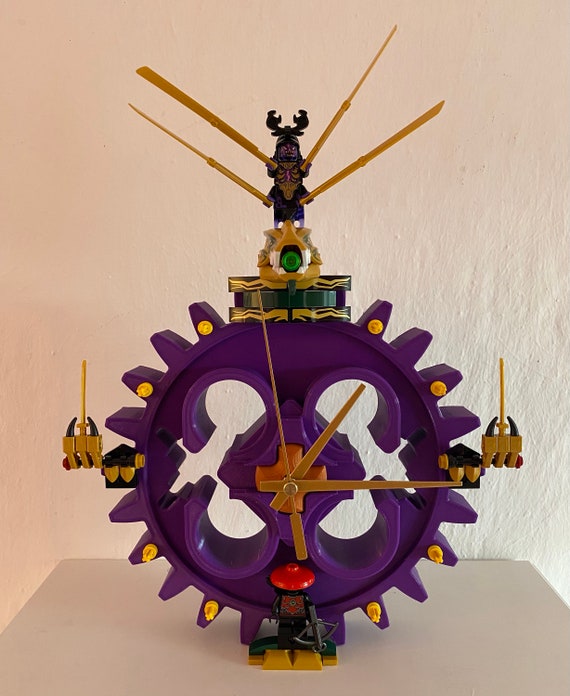Lego Inspired 3D Printed Ninjago Clock | Etsy
