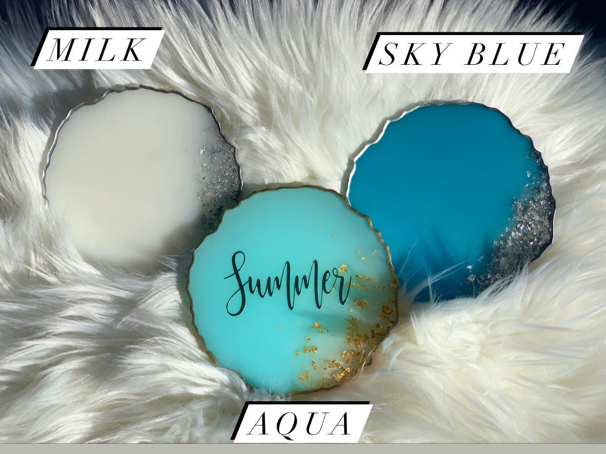 Personalized Resin Coasters Resin Coaster Jewelry Coaster - Etsy