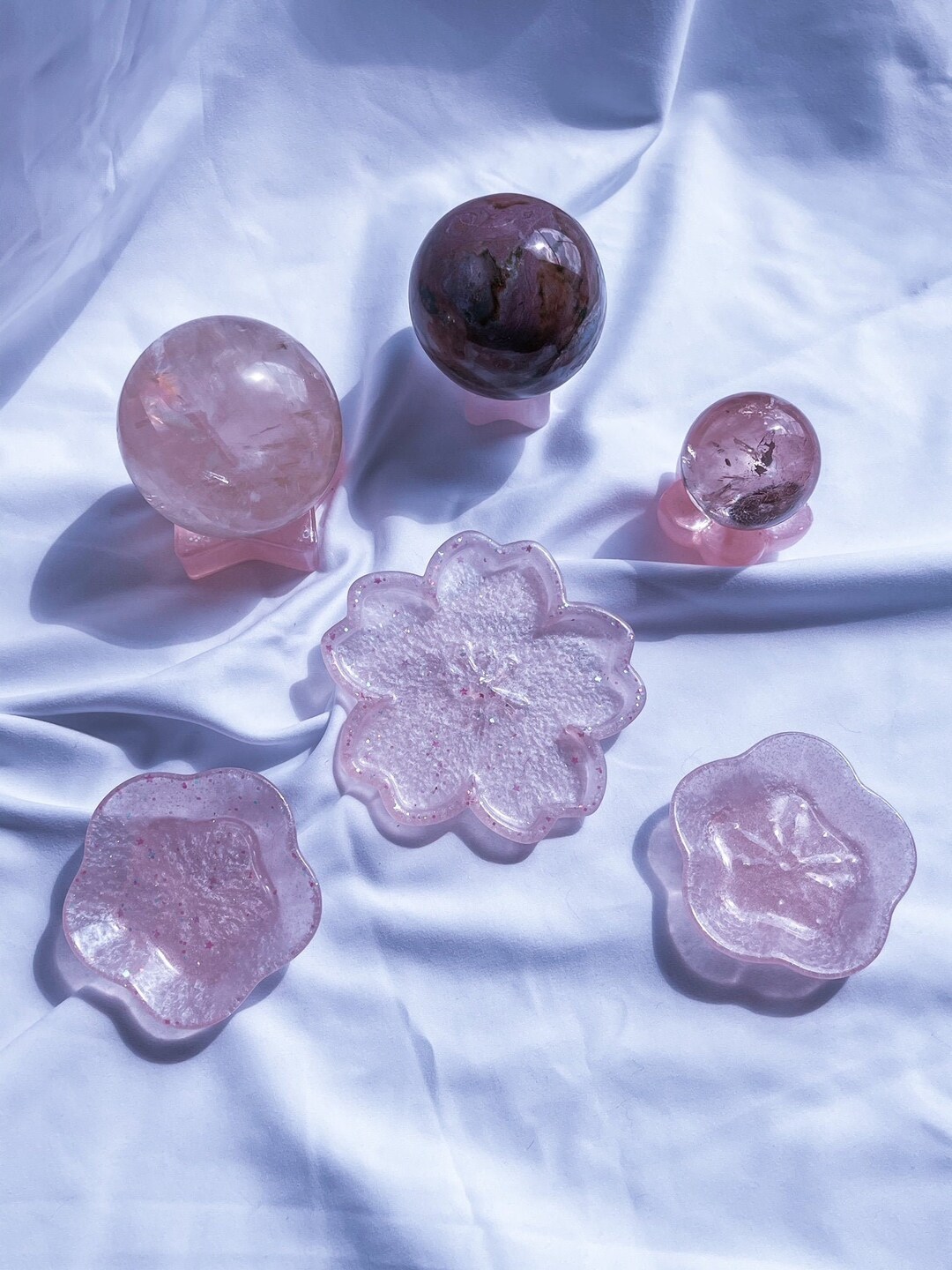 Flower Trinket Dish - Ring Dish, Jewelry Dish, Home Decor, Jewelry ...