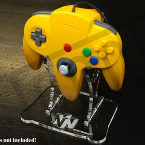 Acrylic Display Stand for Nintendo 64 Controller - Etsy