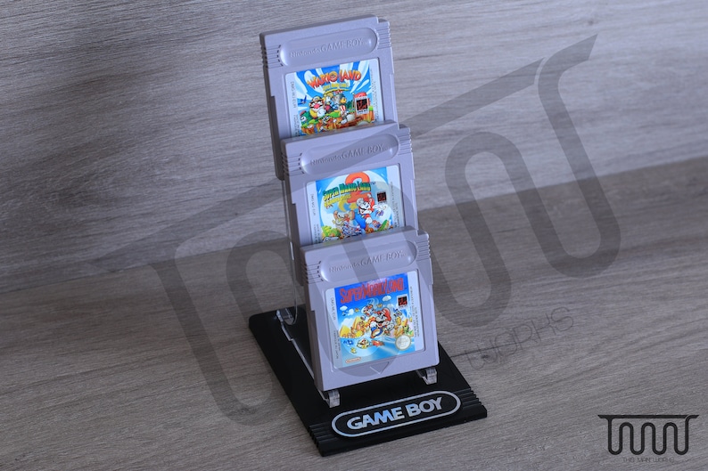 Nintendo Game Boy Classic and Color Three Cartridges Acrylic | Etsy