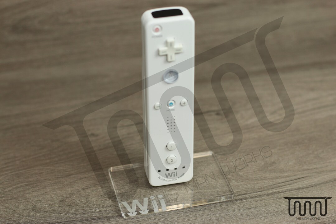 Nintendo Wii Remote Acrylic Display Stand - Etsy