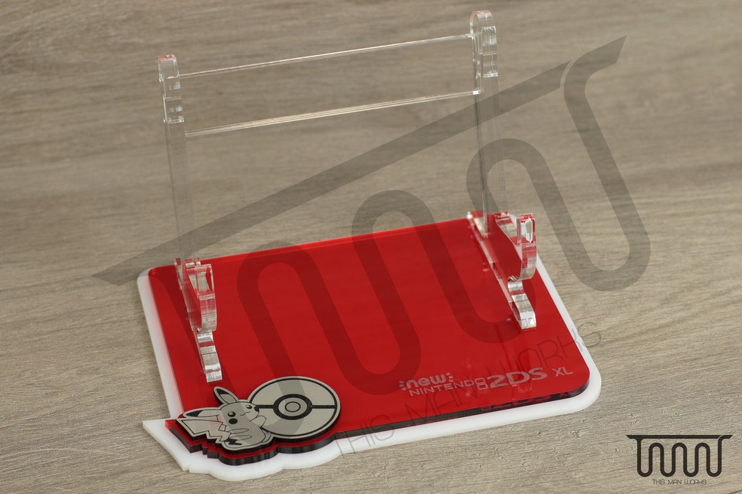 Acrylic Display Stand for NEW Nintendo 2DS XL Poké Ball Edition ...