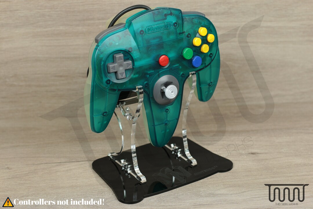 Nintendo 64 Controller Acrylic Display Stand - Etsy