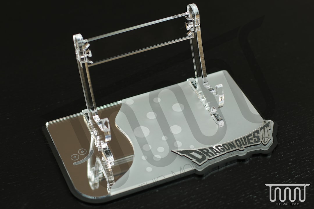 Acrylic Display Stand for NEW Nintendo 2DS LL Dragon Quest Metal Slime ...