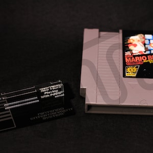 Nintendo Entertainment System NES Game Cartridge Display Stand - Etsy