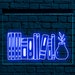 Book Neon Sign, Book Led Sign, Book Light Sign,library Neon Sign ...