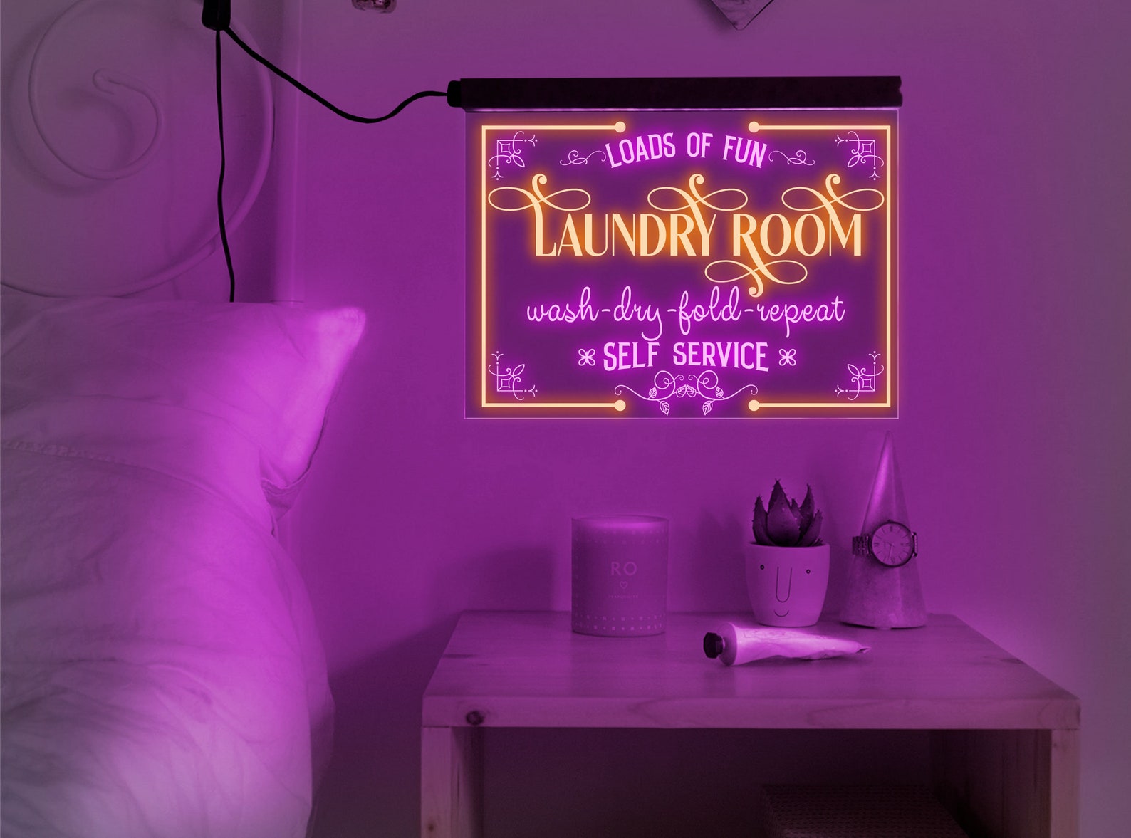 Laundry Room Decor Sign, Laundry Room Neon Sign,laundry Room Led Sign ...