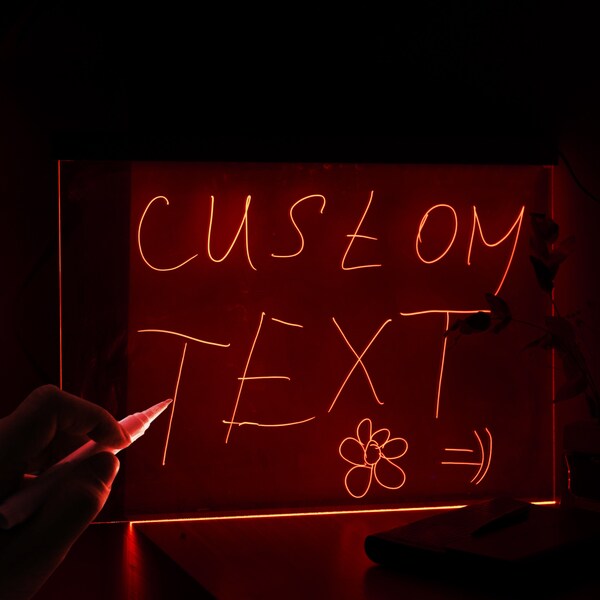 Led Note Board - Etsy