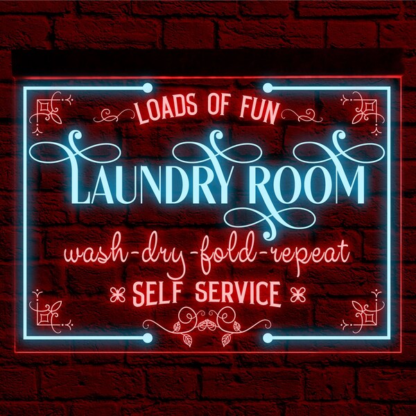 Laundry Led Neon Sign - Etsy