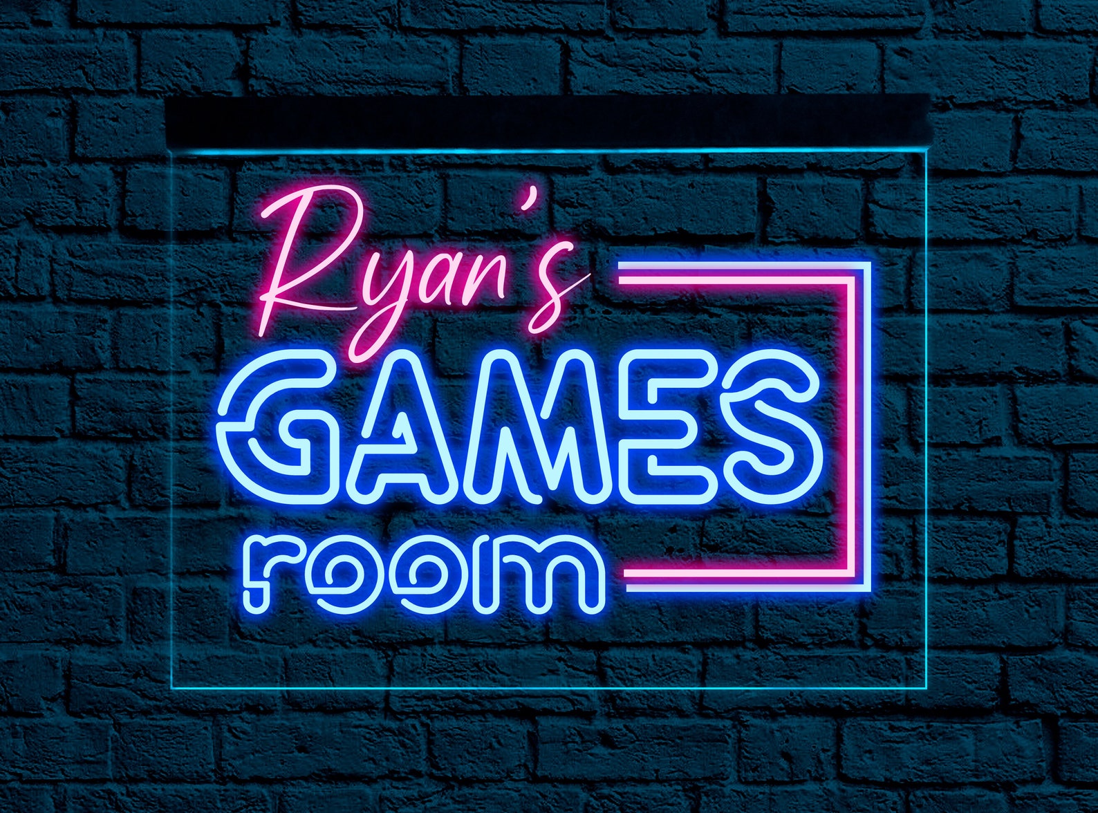 Game Room Neon Sign, Gamer Room Led Sign, Game Room Light Sign, Game ...