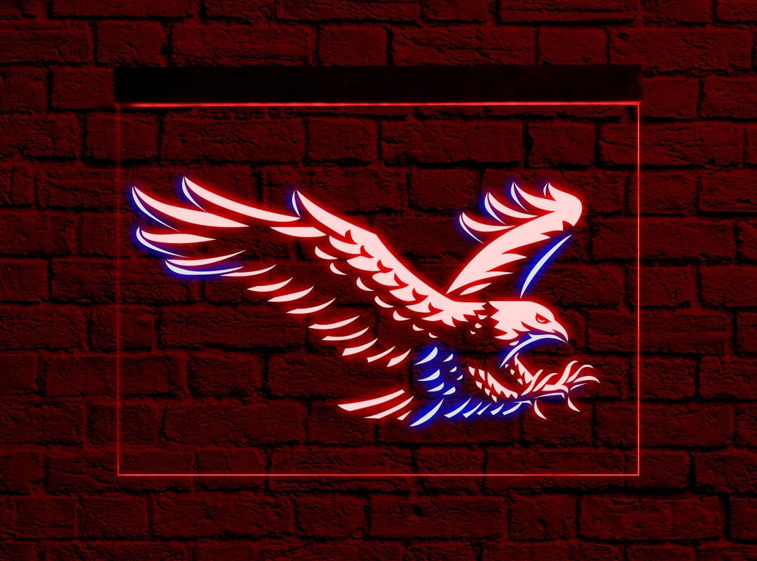 Eagle Neon Signeagle Led Signbird Neon Light Wall - Etsy