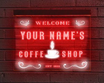Coffee Light up Sign - Etsy