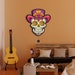 Sugar Skull Neon Sign, Sugar Skull Led Sign, Mexican Skull Light up ...