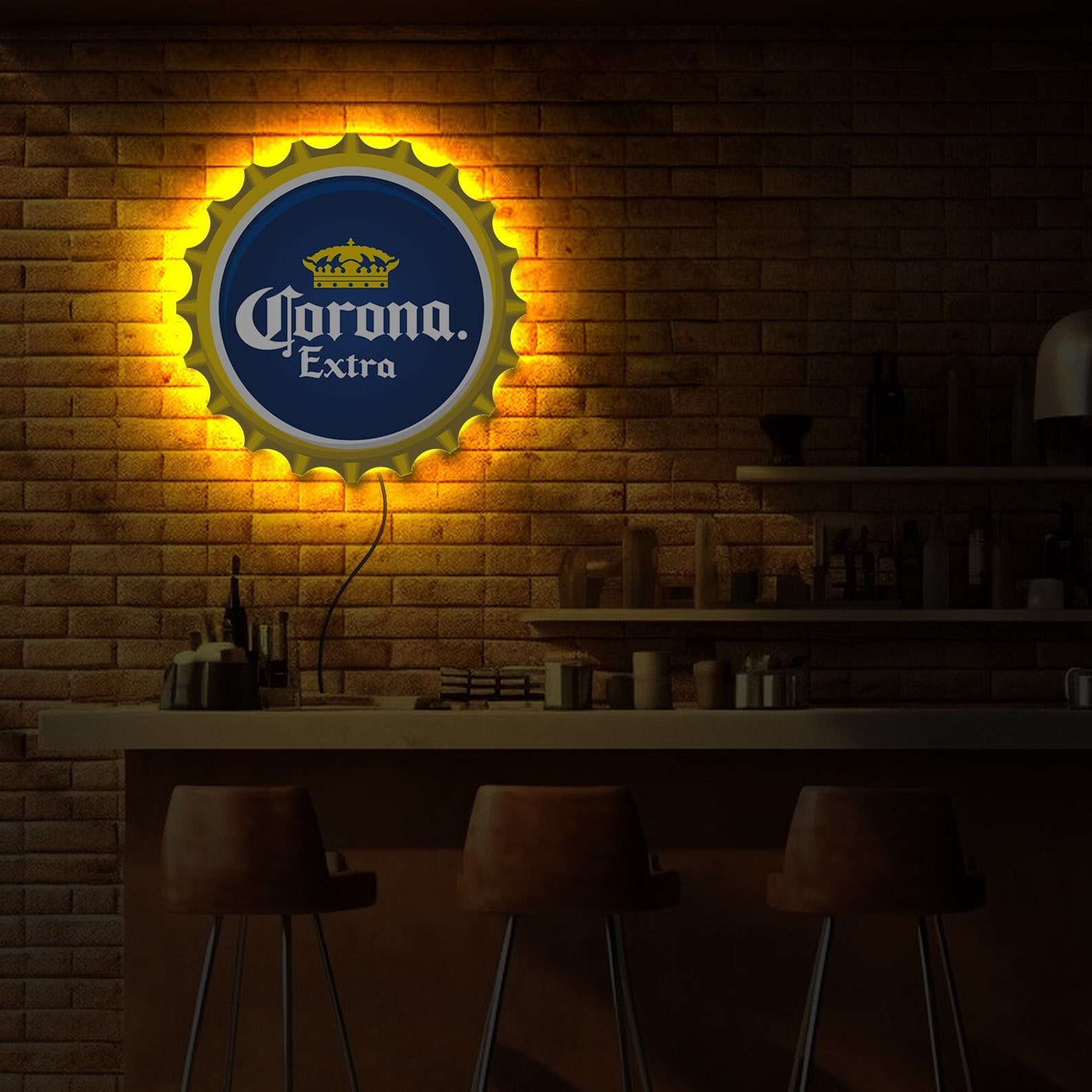 Corona Light up Sign, Corona Extra Neon Sign, Beer Neon Sign,corona ...