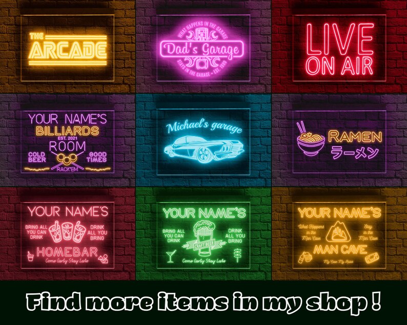 Book Neon Sign, Book Led Sign, Book Light Sign,library Neon Sign ...