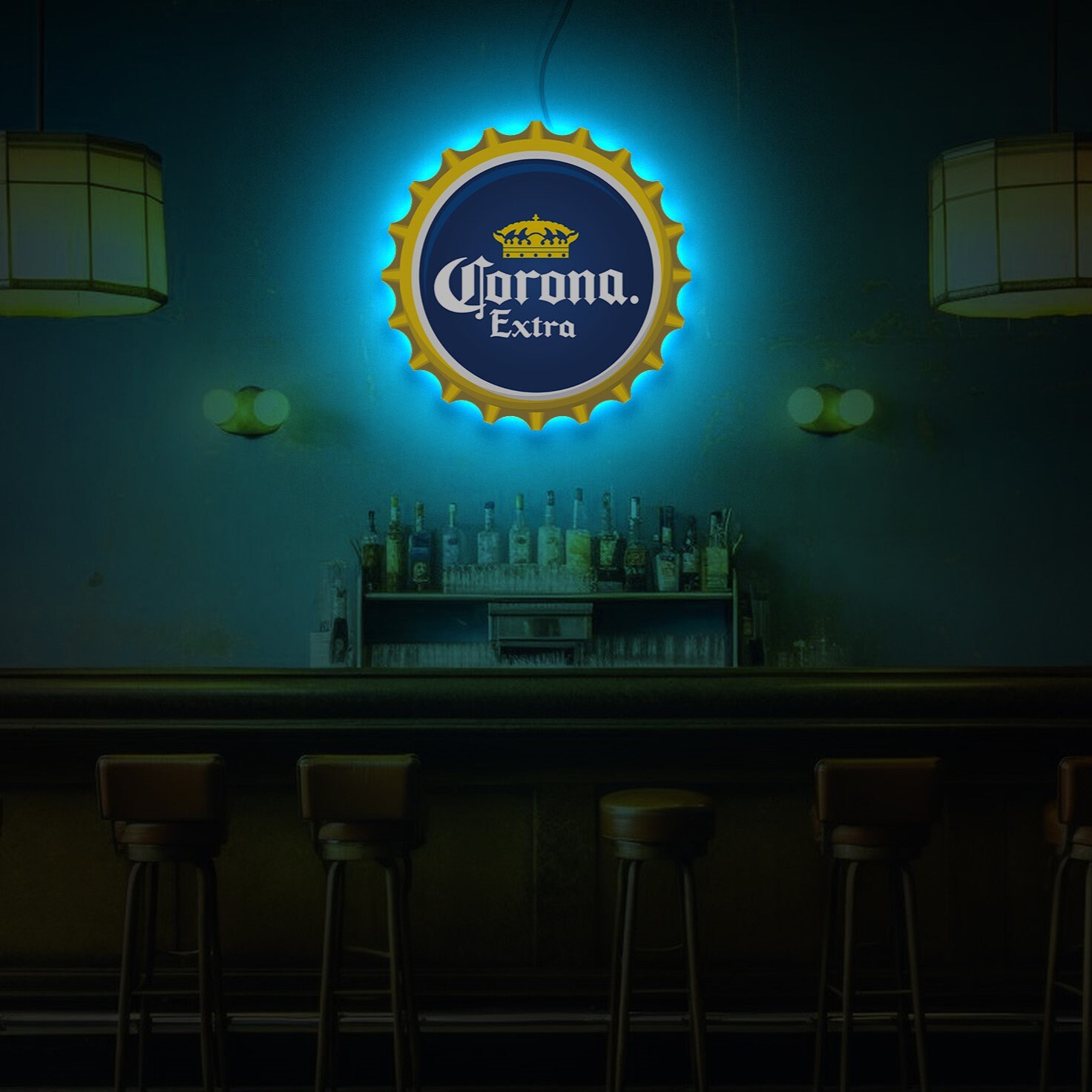 Corona Light up Sign, Corona Extra Neon Sign, Beer Neon Sign,corona ...