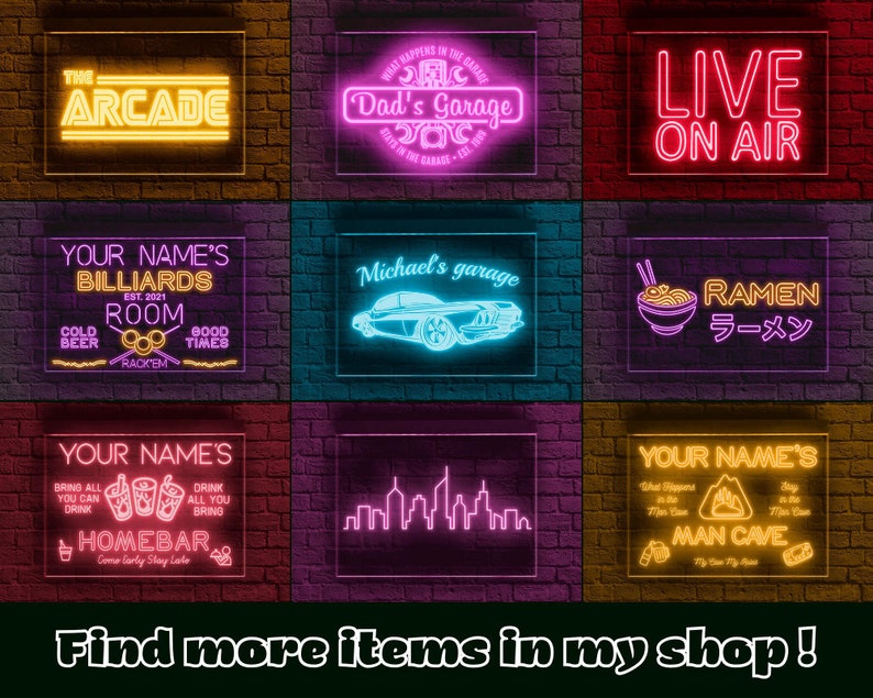 Recording Neon Sign Recording Neon Light Recording Led Sign - Etsy