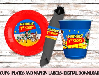 Toy Story Label | Etsy