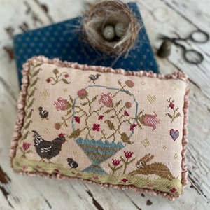 PDF File * Spring Basket Pinkeep Pattern - Etsy